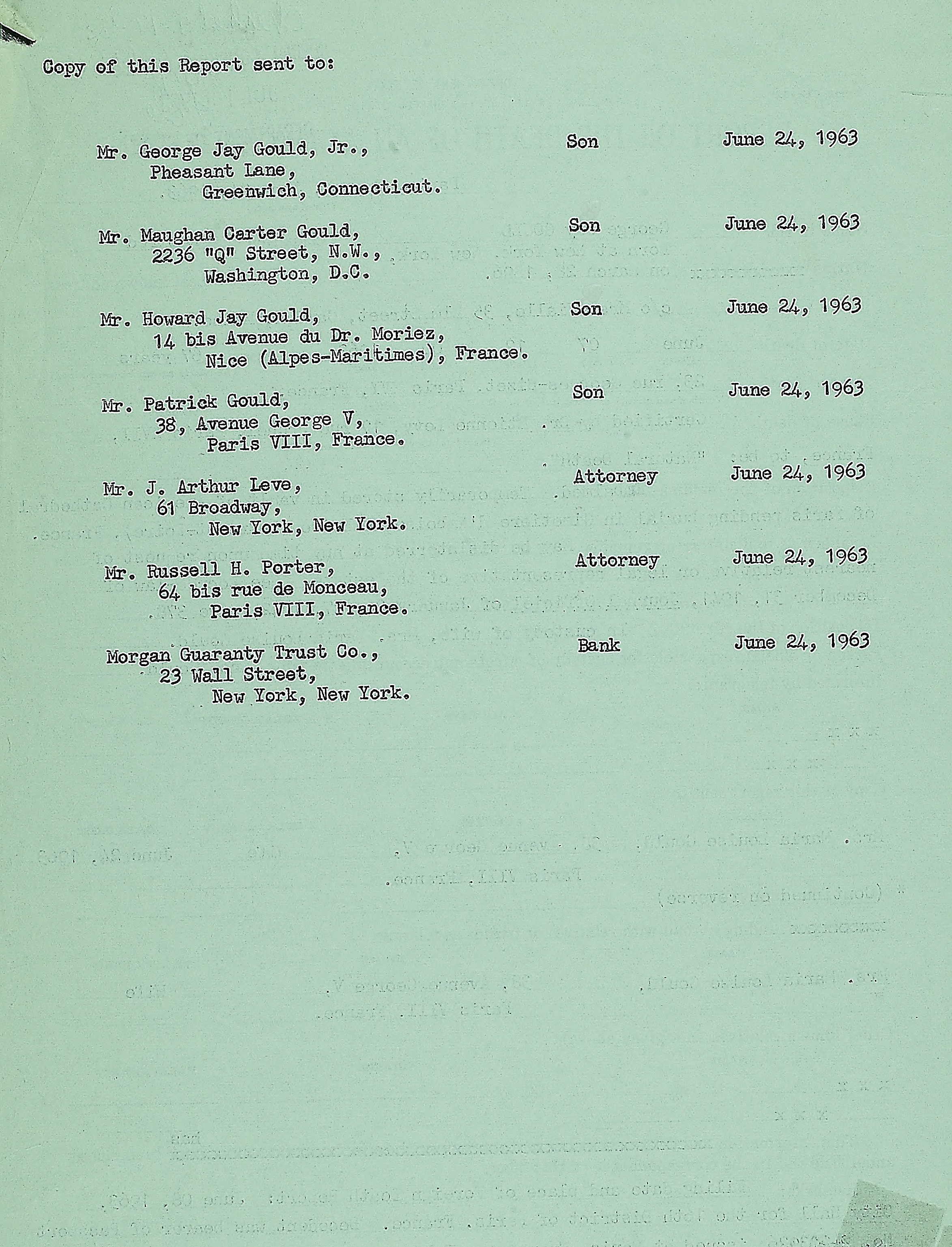 George Jay Gould II (1896-1963), premier patron de Silver Wings ...